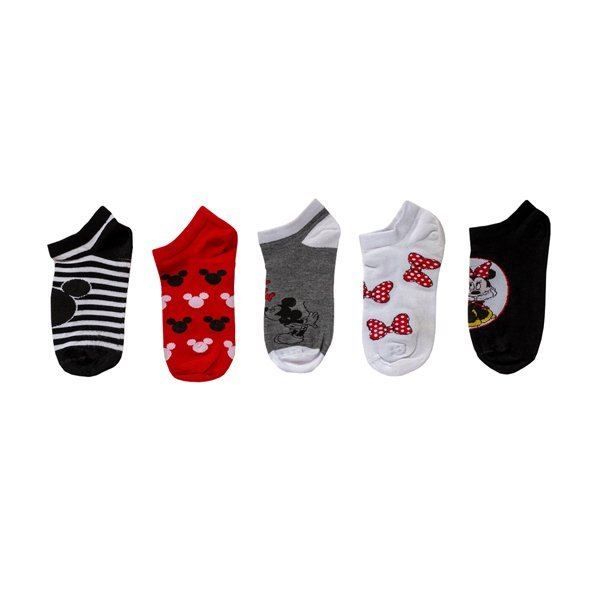 جوراب لنگه به لنگه مچی زنانه 5 تایی طرح میکی موس کد PH357 - فروشگاه زوین